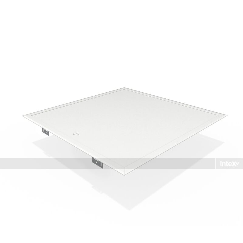 Slimline Access Panel 560sq Flange Edge Twist Lock MDF Door